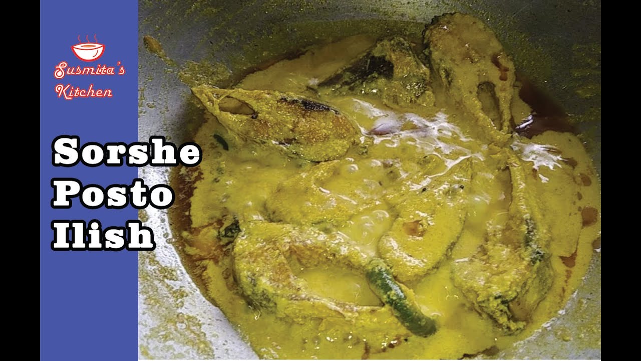 Sorshe Posto Ilish Recipe in Bengali Style | সর্ষে ইলিশ - YouTube