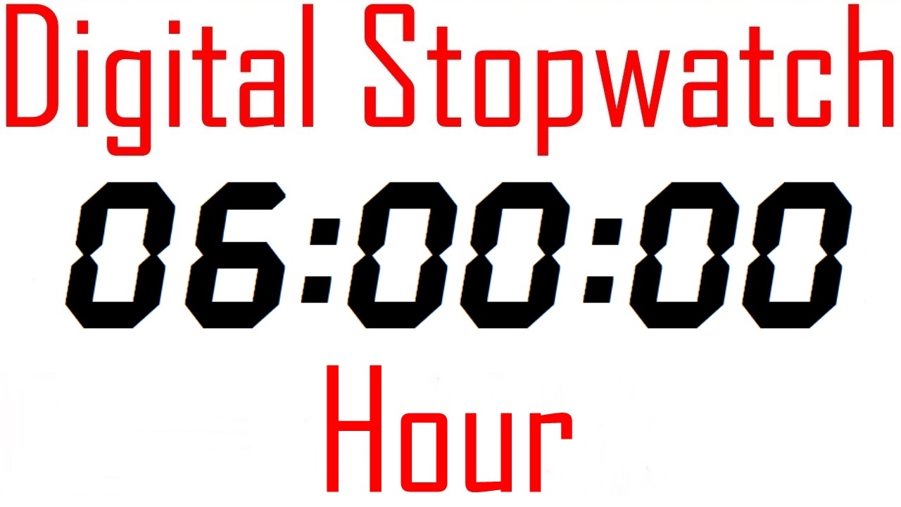 #067 Stopwatch Digital Timer 6 Hour counter - YouTube