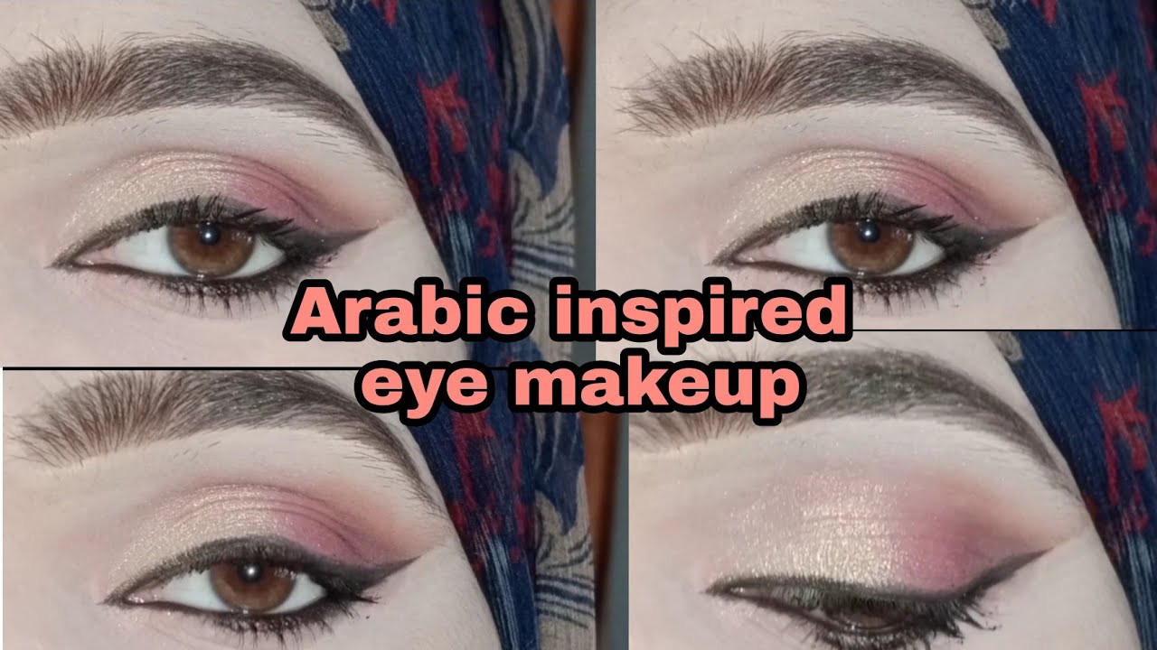 Arabic inspired eye makeup tutorial/ Step by step/Beauty Blogger - YouTube