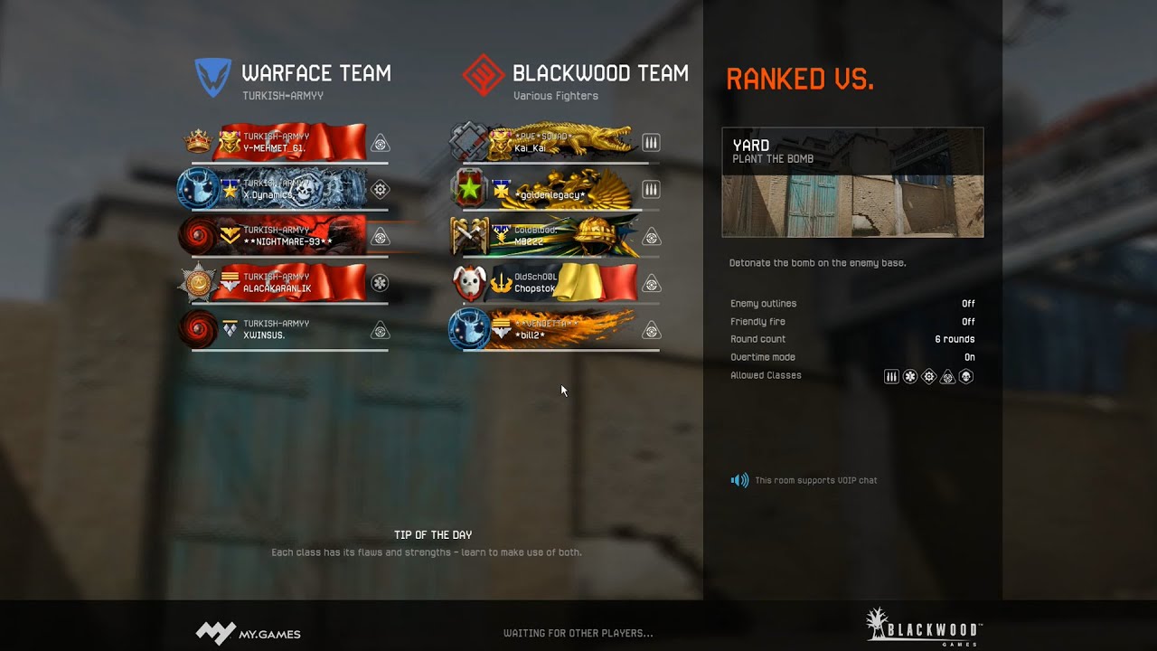 WARFACE RANKED - YouTube