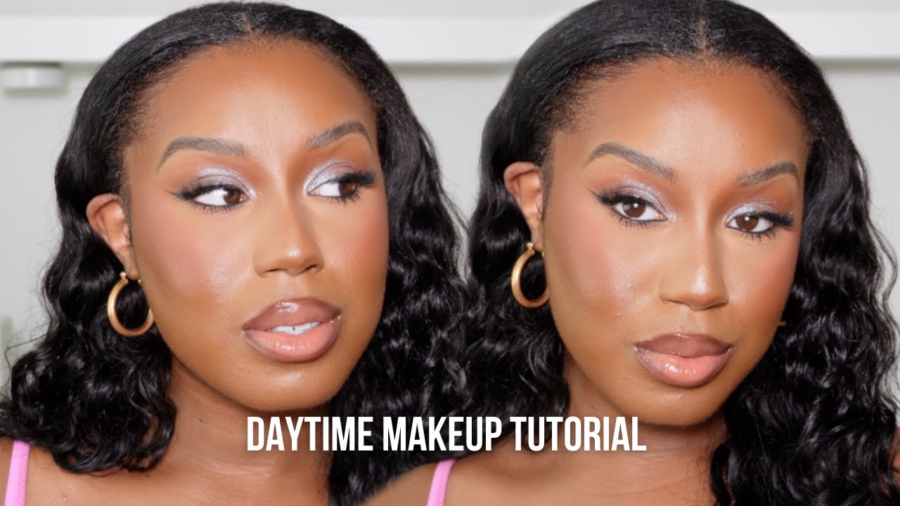 Daytime "appropriate" makeup tutorial | full glam + sweat, summer proof ...