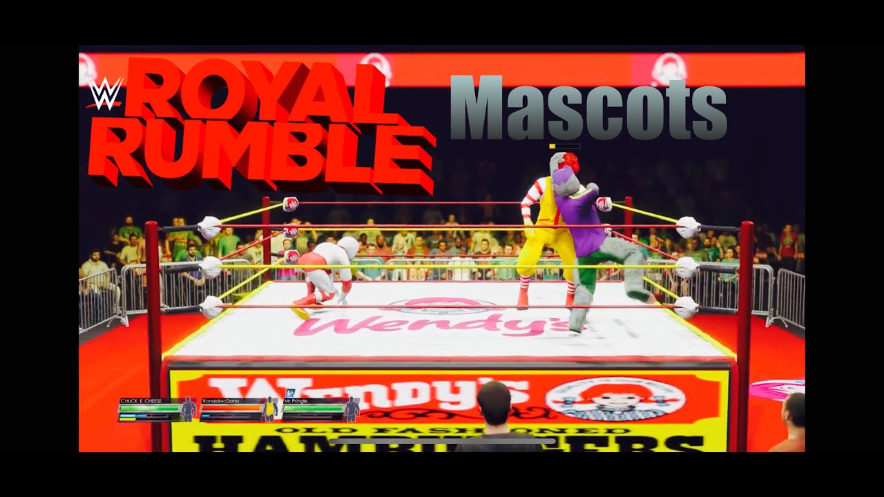 WWE 2K22 Mascots Royal Rumble!!!! - YouTube