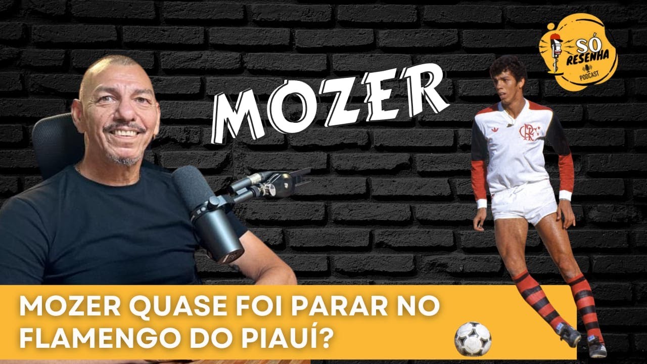 Mozer era atacante. Será que teria sucesso no time da Gávea na era Zico? - YouTube