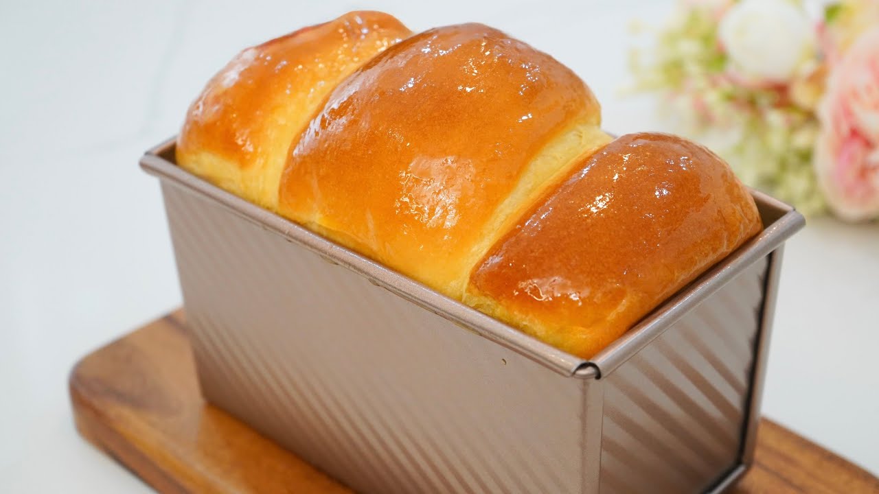 Soft and Fluffy Honey Milk Loaf - YouTube
