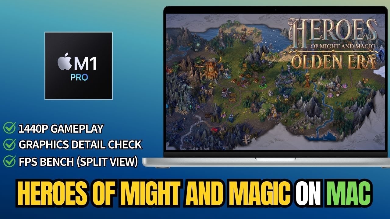 Heroes of Might and Magic: Olden Era on M1 Pro Gameplay First Look ...