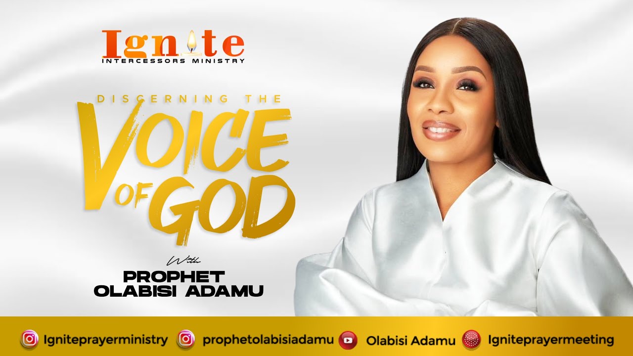 DISCERNING THE VOICE OF GOD // PROPHET OLABISI ADAMU // SUNDAY 02.04.23 ...