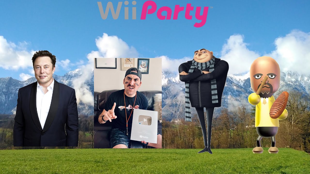 Wii Party - Board Game Island - Elon Vs Chiz Vs Gru Vs Matt (Ep. 197 ...