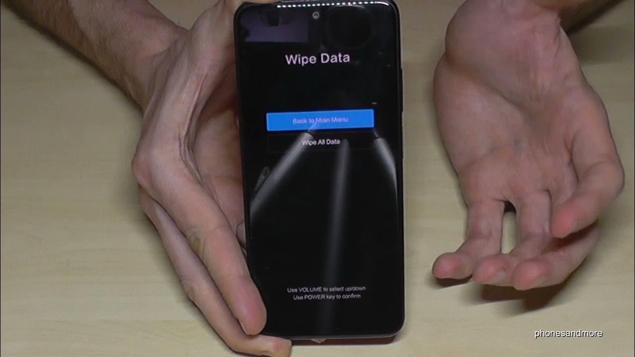 Redmi Phones: How to make a factory data reset (hardreset) with the buttons? - YouTube