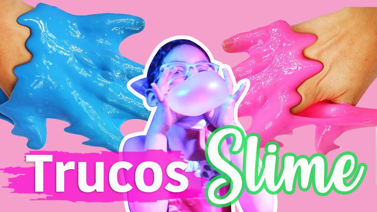 SABES HACER ESTOS TRUCOS DE SLIME? - YouTube