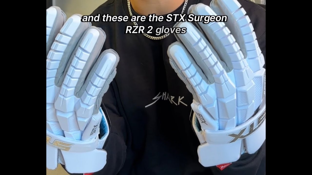 Comparing the difference between the STX Surgeon RZR 1 and 2 gloves ...