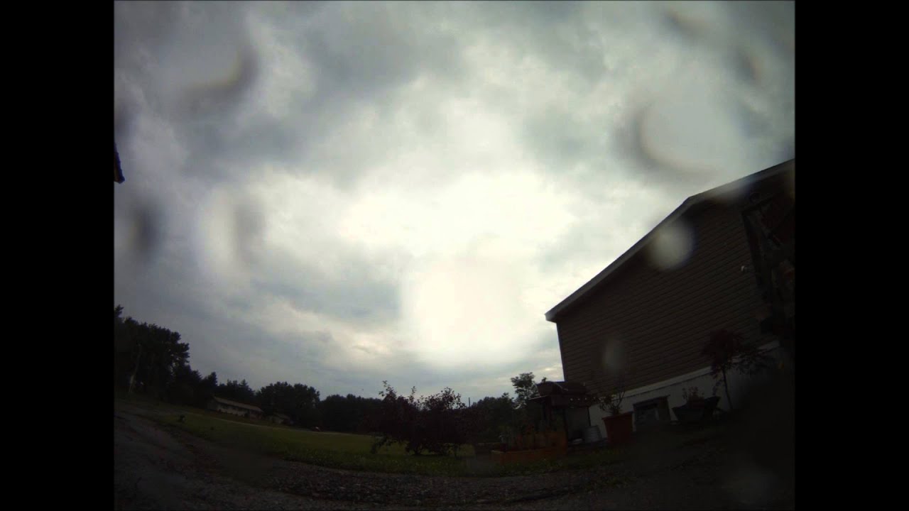 Time Lapse of Rain Shower Coming Through - YouTube