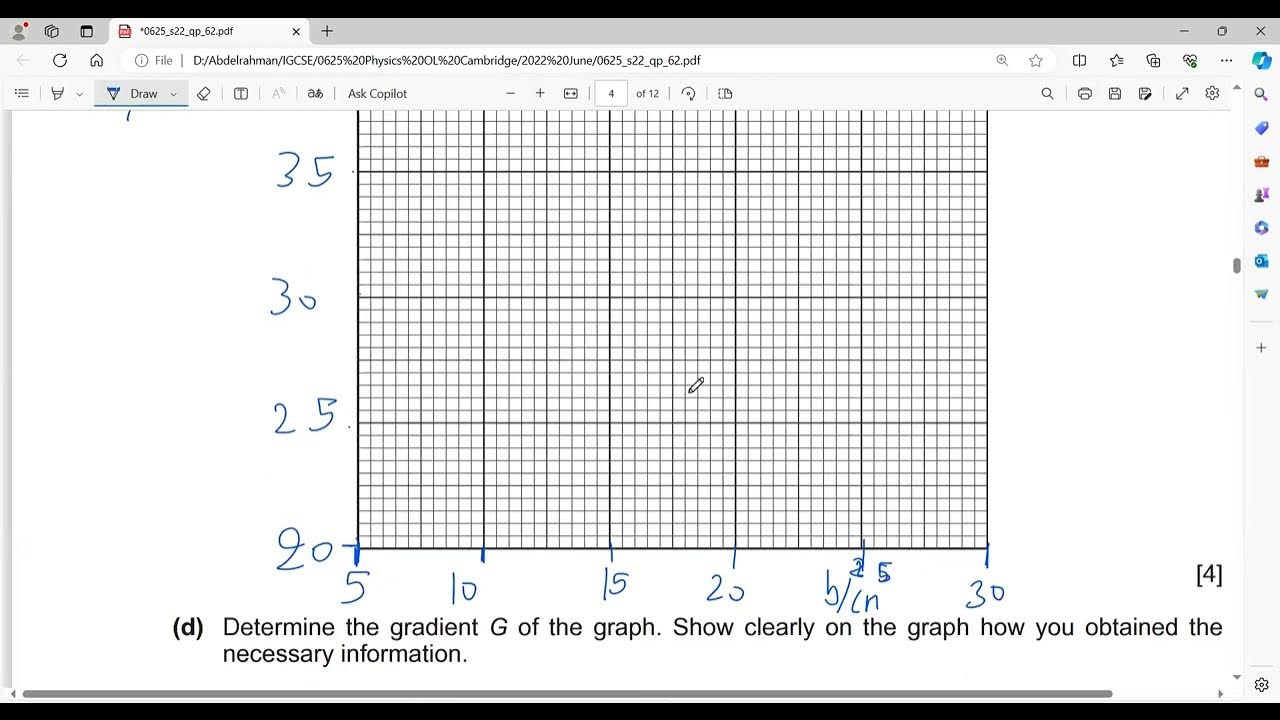 IGCSE Physics 0625/62/M/J/22 - YouTube