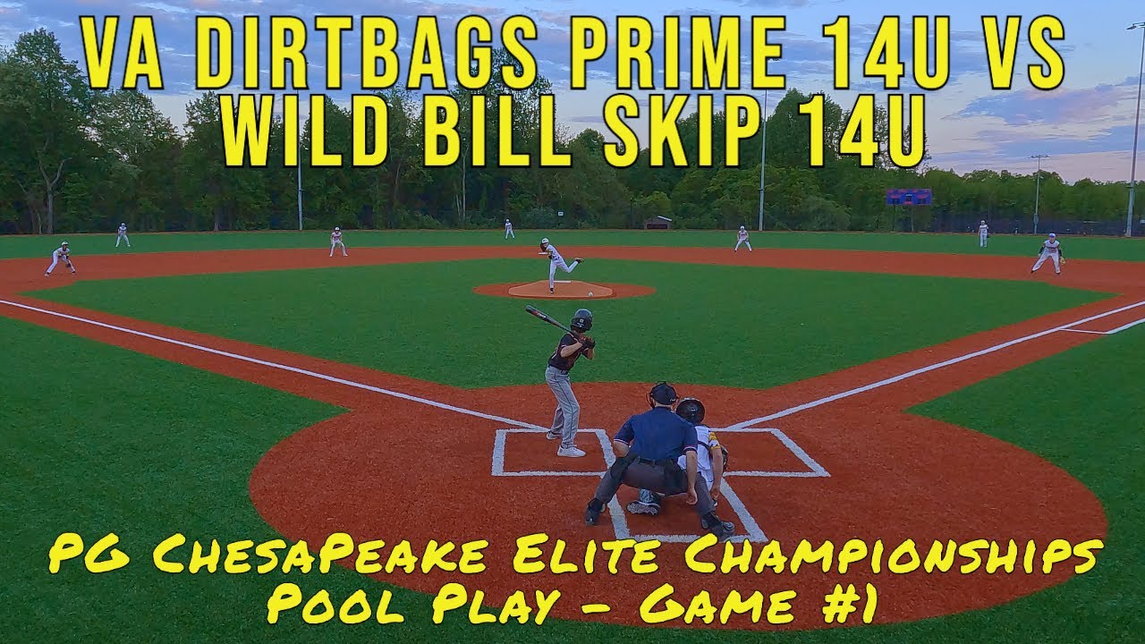 VA Dirtbags Prime 14U vs Will Bill Skip 14U | PG Chesapeake Elite ...