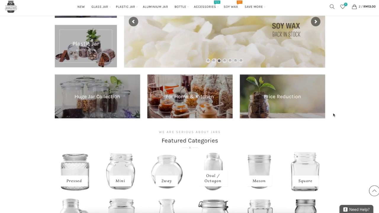 How to check the jar's measurement in www.jarsinmalaysia.com - YouTube