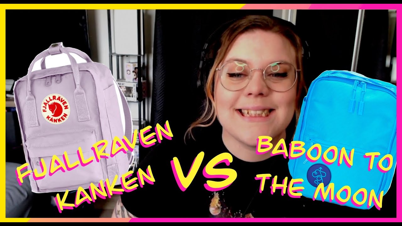 Fjallraven Kanken Vs Baboon To The Moon: Mini Backpack Smackdown - YouTube