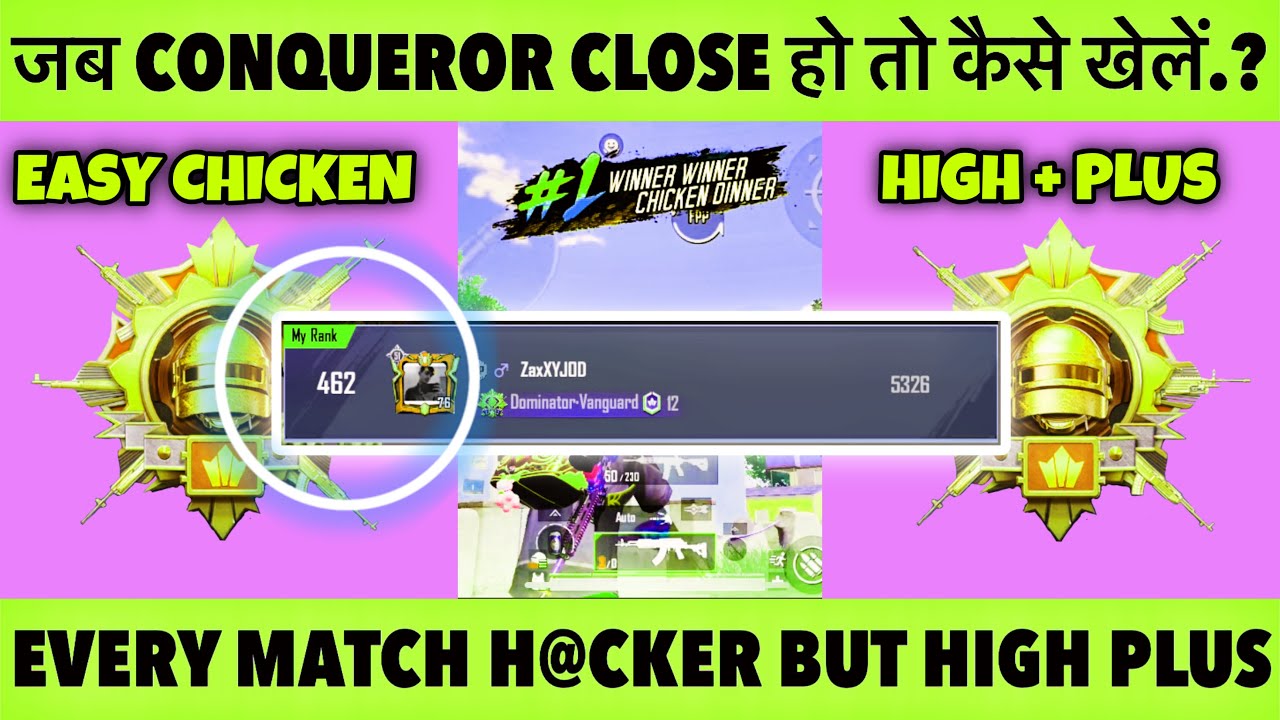 🇮🇳DAY 35 : CONQUEROR IS SO CLOSE THEN HOW TO PLAY - SOLO. BEST HIGH PLUS TIPS SOLO CONQUEROR ...