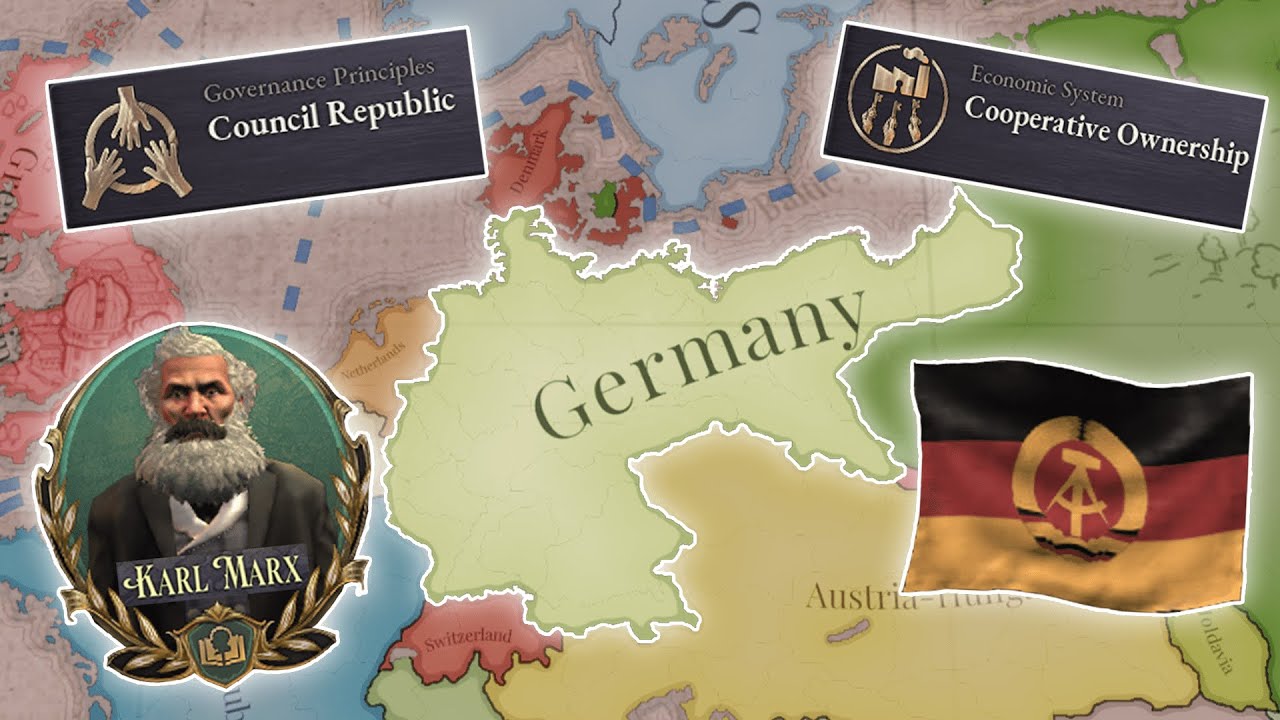COMMUNIST Germany Is AMAZING! - Victoria 3 A-Z - YouTube