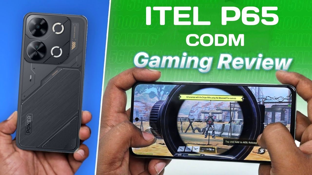 Itel P65 Codm Test | Itel P65 Call Of Duty Mobile Test | Itel P65 ...