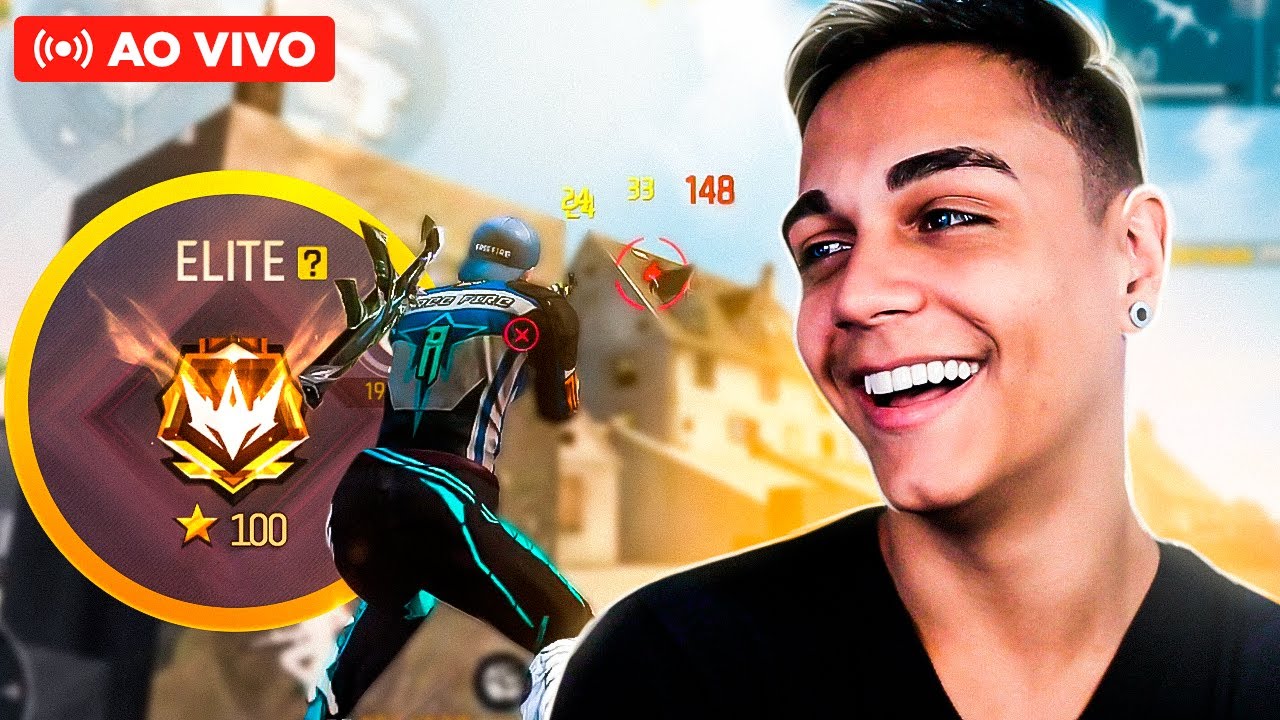 💙 FREITAS AO VIVO 💙 100 ESTRELAS HOJE!! 💙 FREE FIRE MOBILE 💙 LIVE ON! 💙 ...