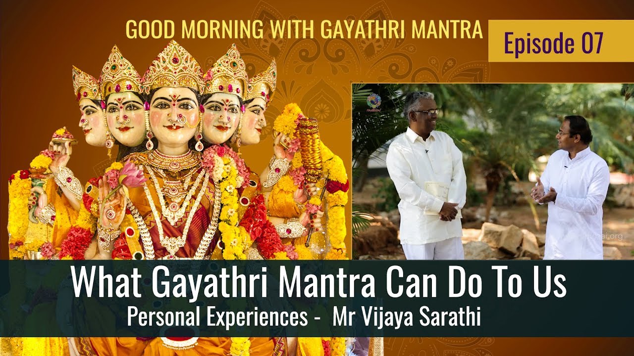 What Gayathri Mantra Can Do To Us | Personal Experience of Mr Vijaya ...