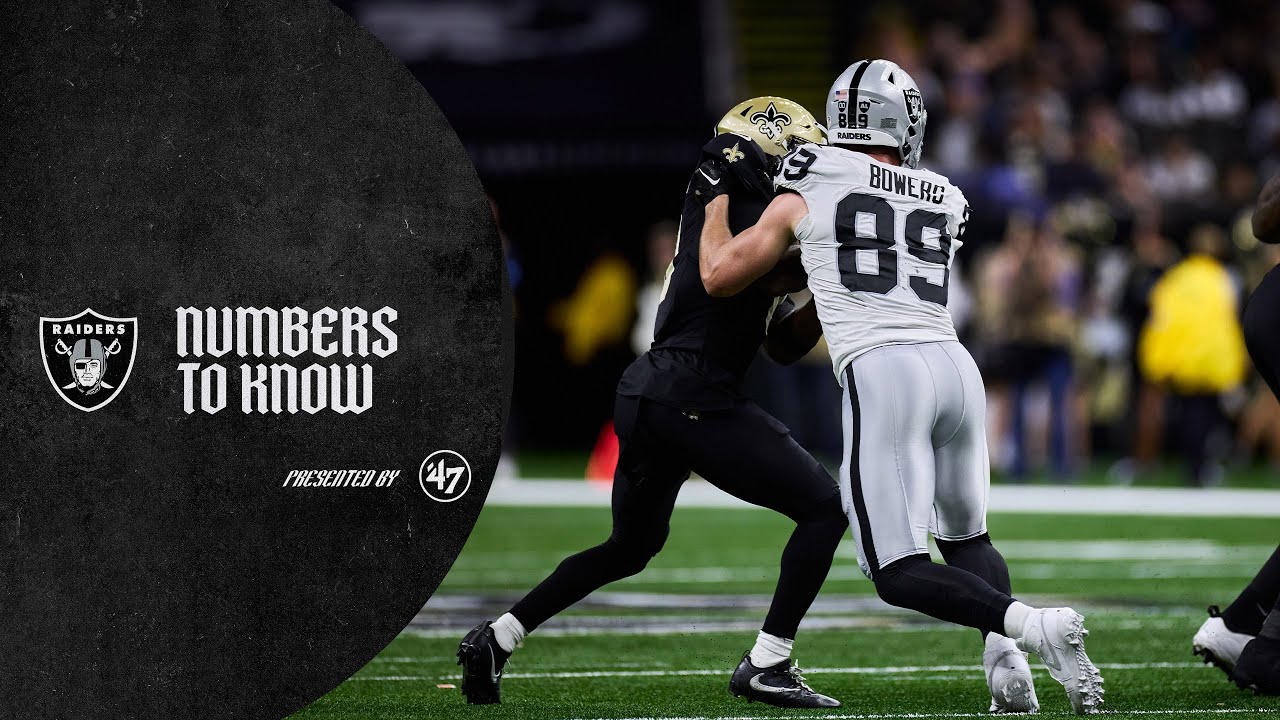 All the Numbers to Know for Raiders-Chargers Week 18 | Raiders | NFL ...