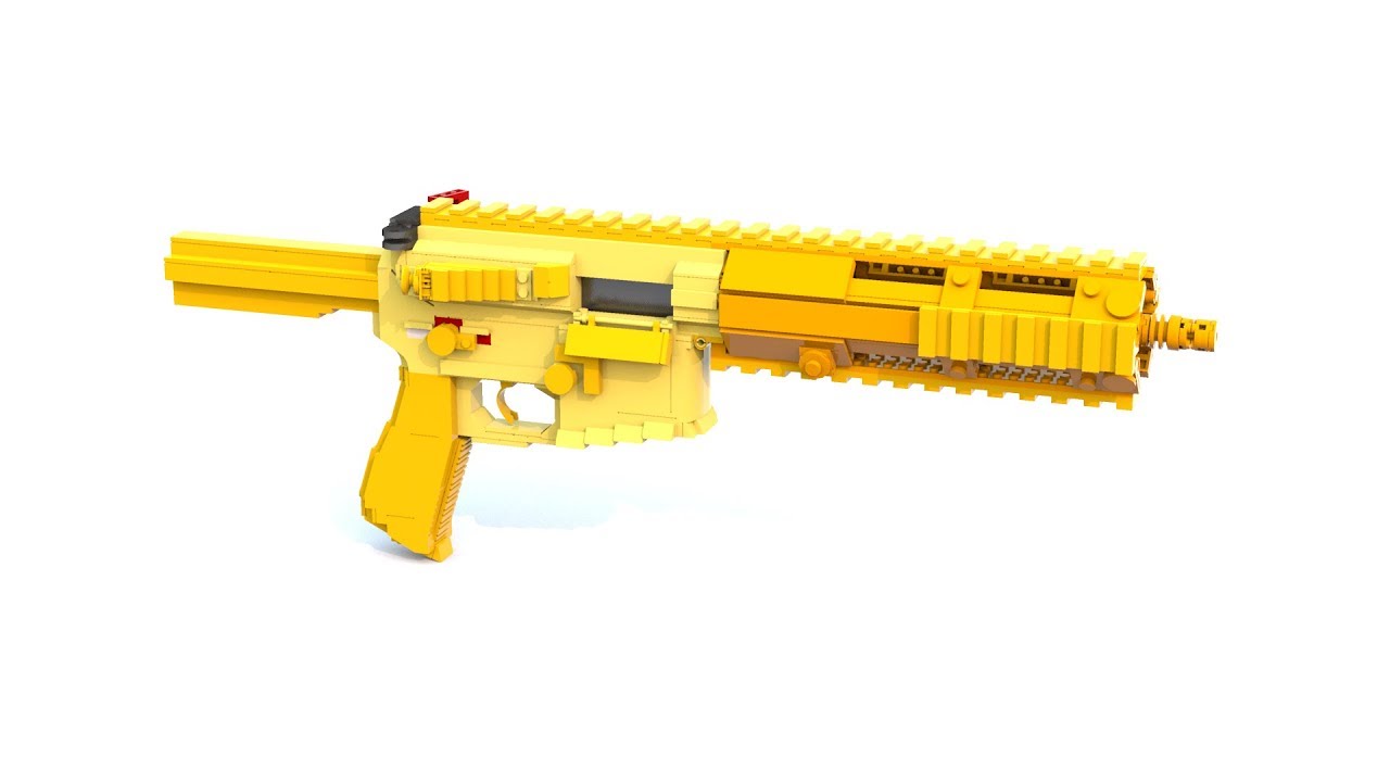 Mochub Lego Gun Moc Building Block Gun 2024 New Boys Assembly Toy