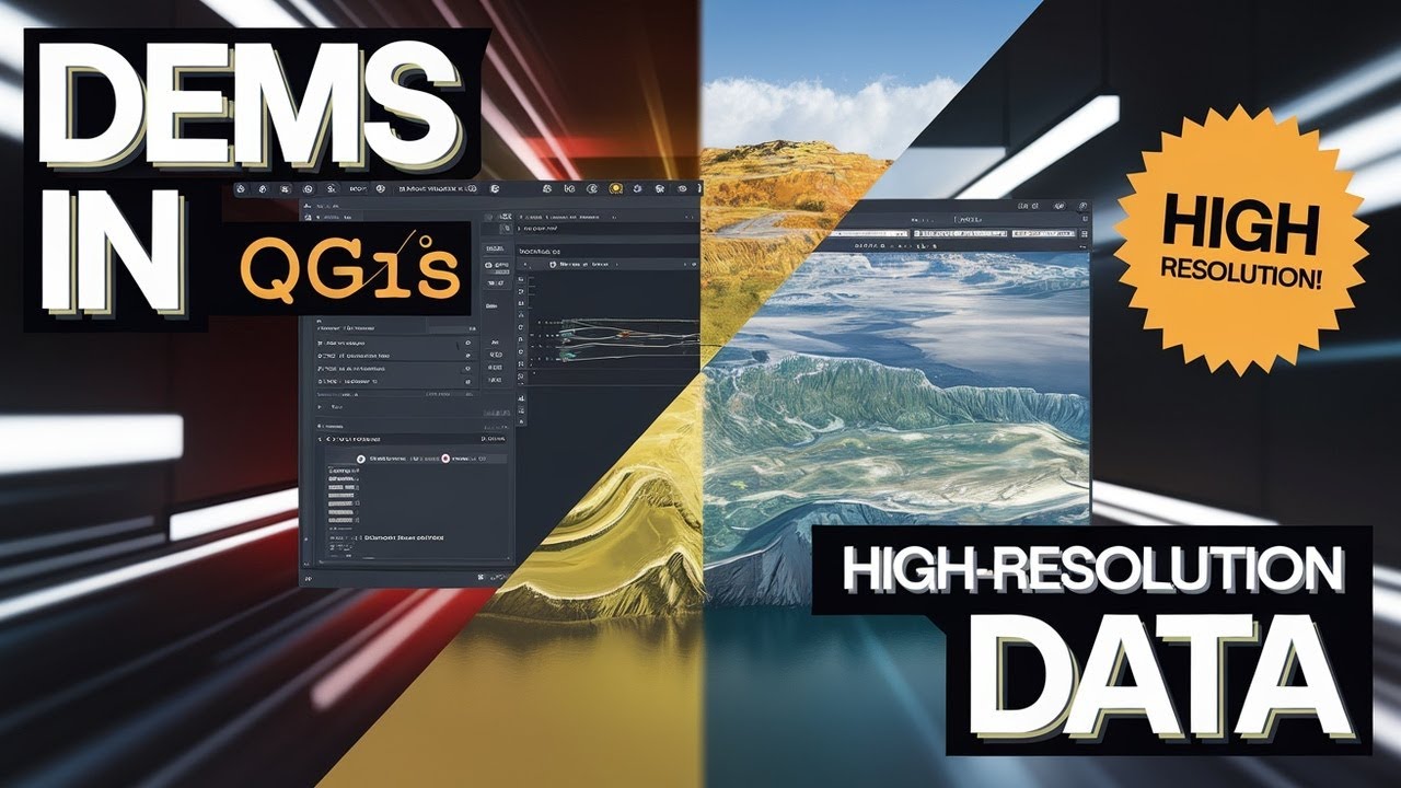 How to Download DEMs in QGIS (Free & Easy!) - YouTube
