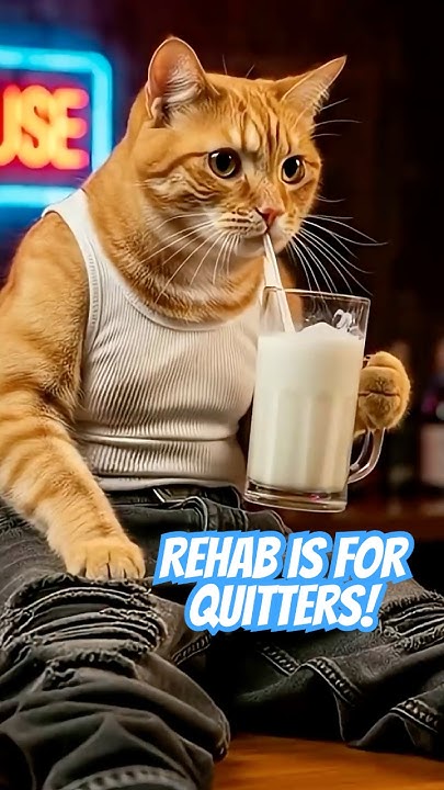 Does your Tom Cat need Rehab? Ask him THIS the next time he’s out all night. #catshorts ⁠ - YouTube