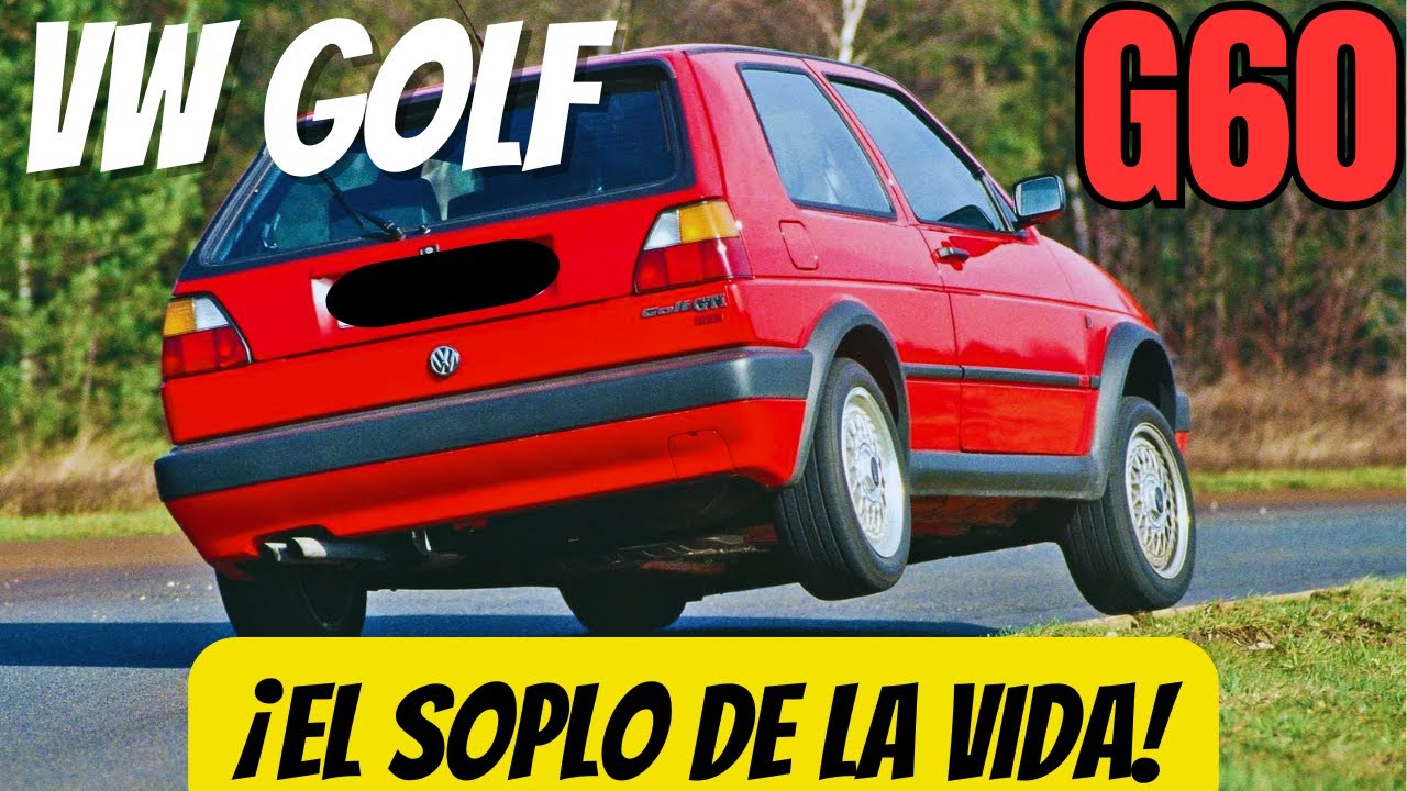Volkswagen Golf G60, gracias a su compresor anunciaba 160 CVS ...