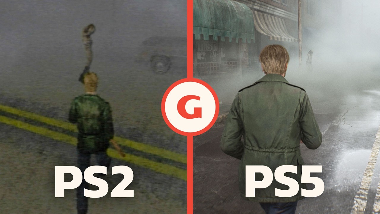 Silent Hill 2 PS2 Vs Silent Hill 2 Remake PS5 Graphics Comparison - YouTube