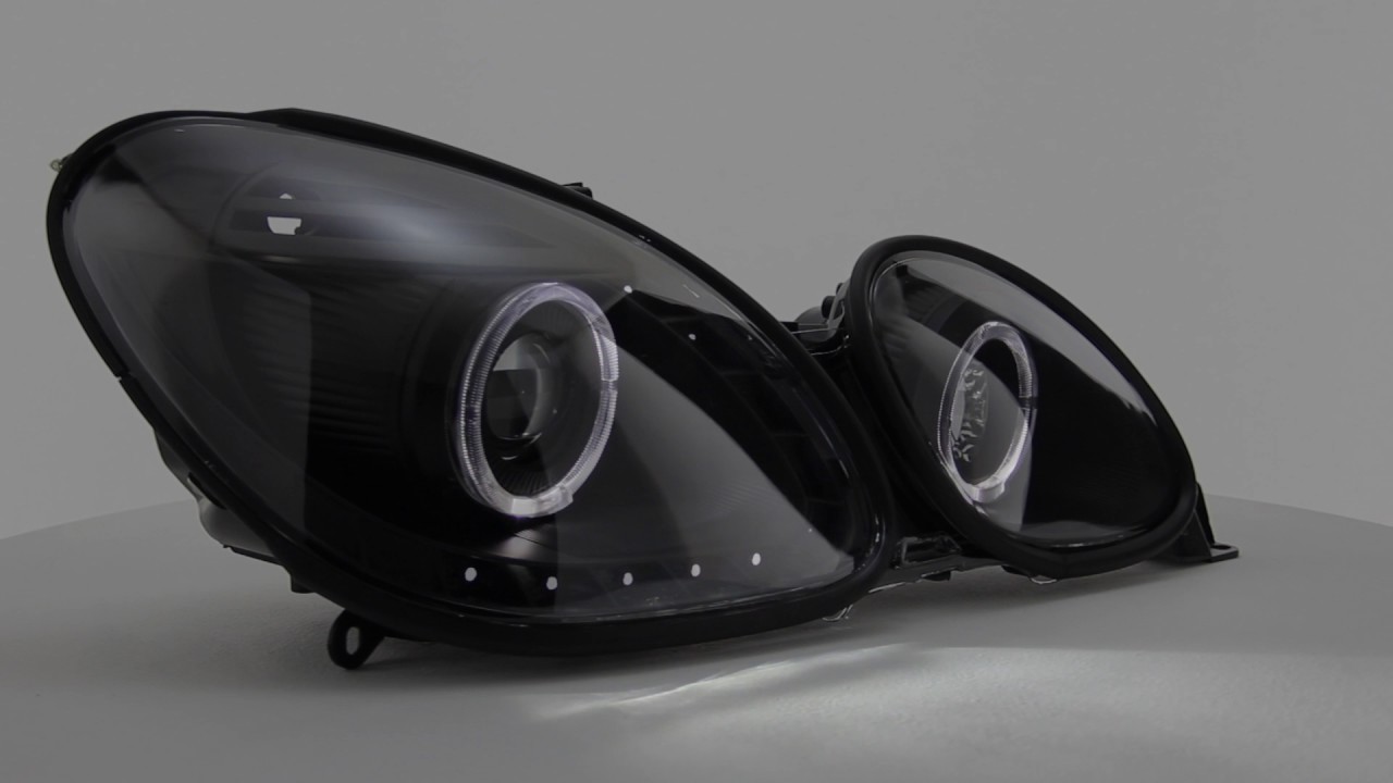 98-05 Lexus GS300/GS400/GS430 Halo Projector Headlights - YouTube