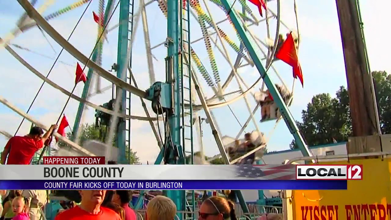 Boone County Fair kicks off Monday - YouTube