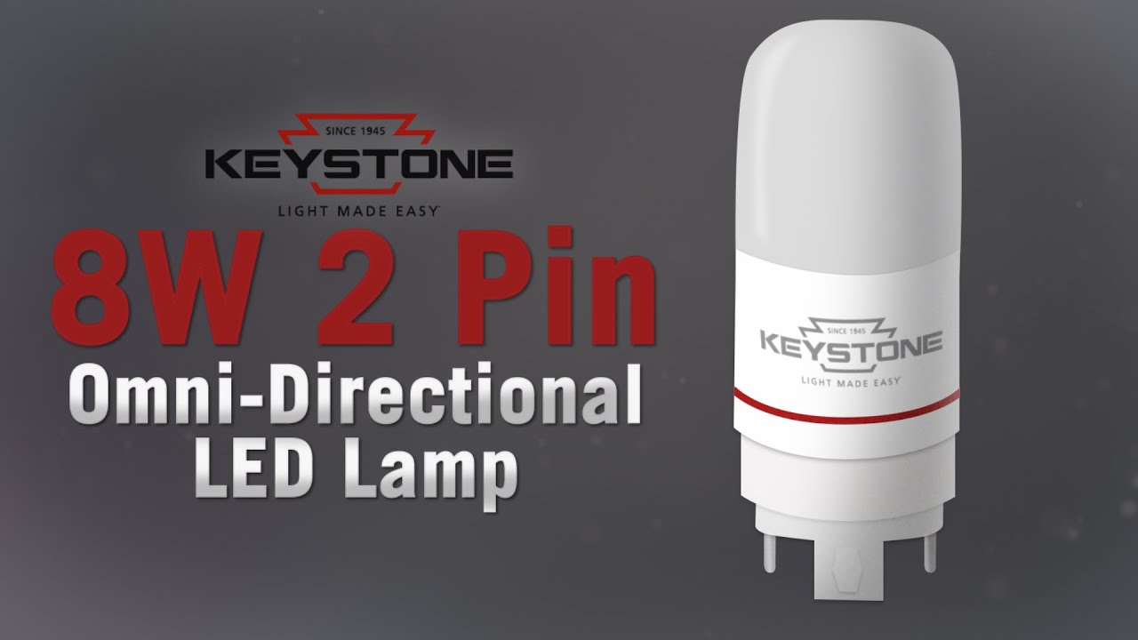 Omnidirectional 2 Pin LED Lamps - YouTube