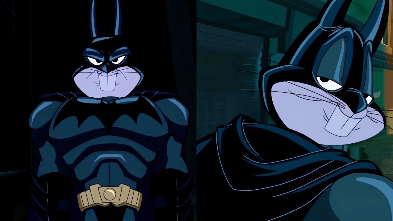 Bugs Bunny Looks Handsome In That Batman Suit! Another Edit Of Bat ...