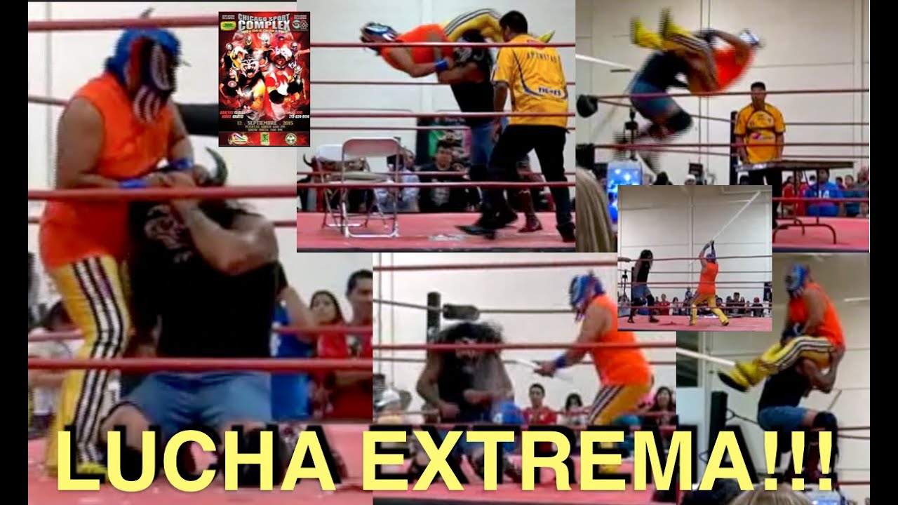 Psicosis vs. Discovery Lucha Extrema -- 9/12/15 - YouTube