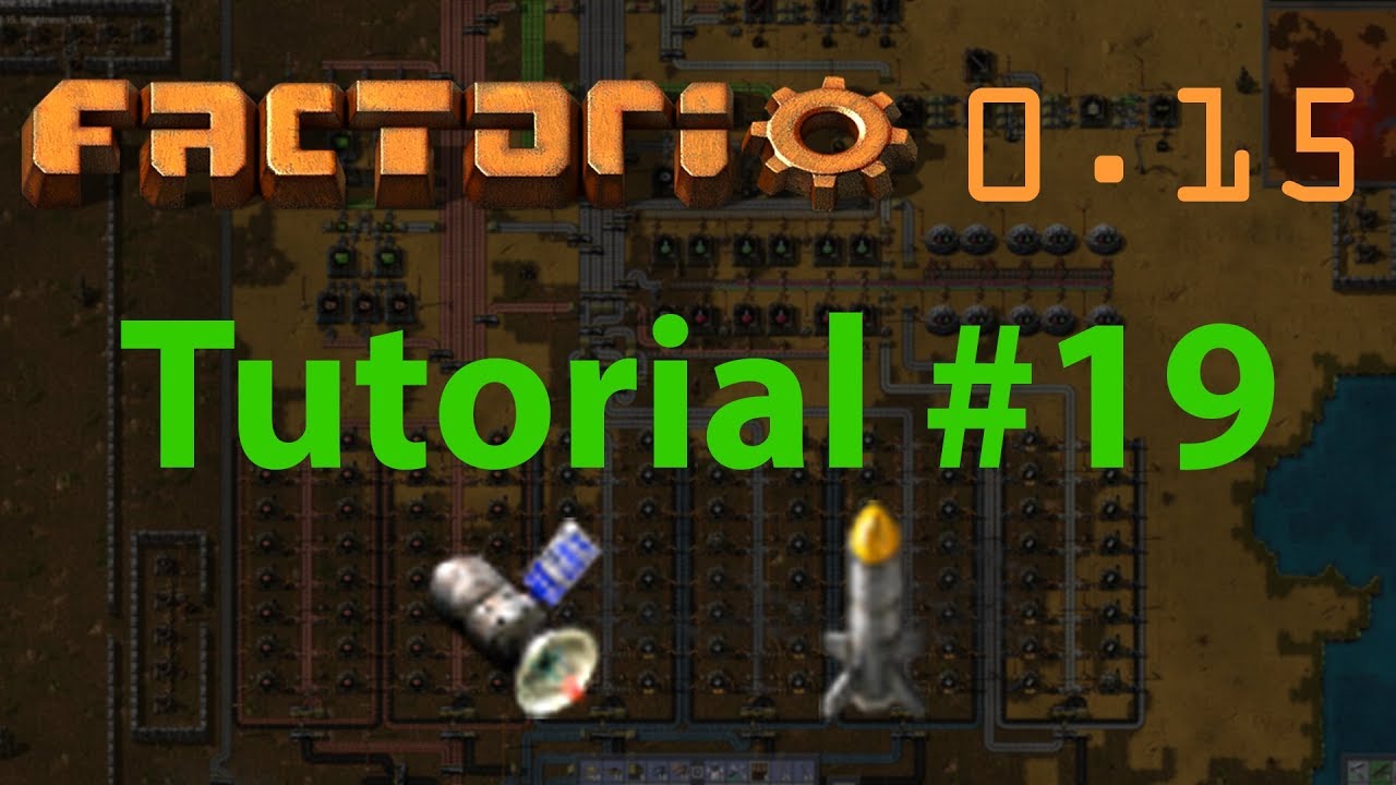Factorio Tutorial #19 - Rocket launch - YouTube