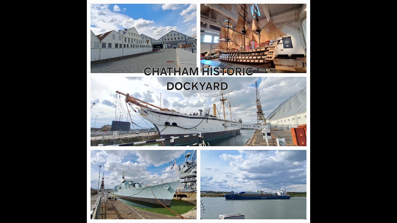 Wanderings at the amazing Chatham Historic Dockyard (Part 1) - YouTube