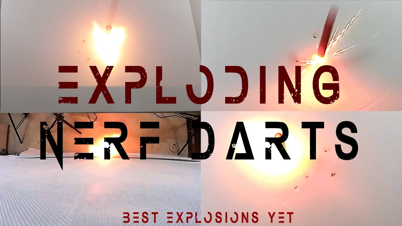 How to Make Explosive Nerf Darts! - YouTube