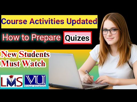 Vu Courses Calendar Updated || How to prepare Quiz || Vu Lectures ...