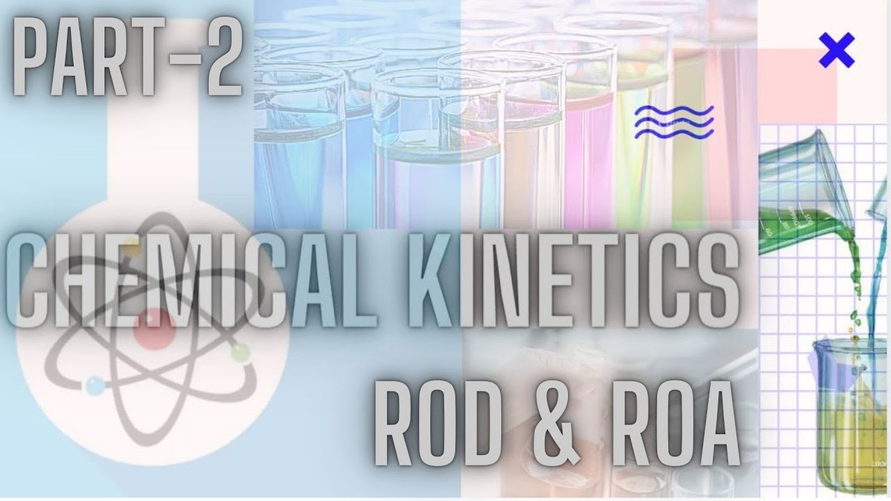 Chemical Kinetics I Rate Of Disappearance And Rate Of Appearance IClass ...