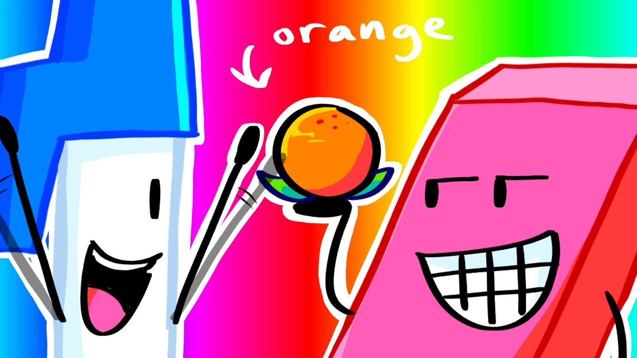 what color is an orange [BFDI] - YouTube