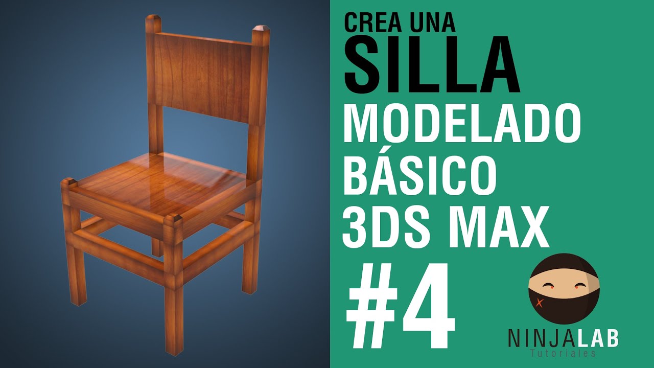 CREA UNA SILLA / MODELADO BÁSICO / 3DS MAX / PARTE #4 - YouTube