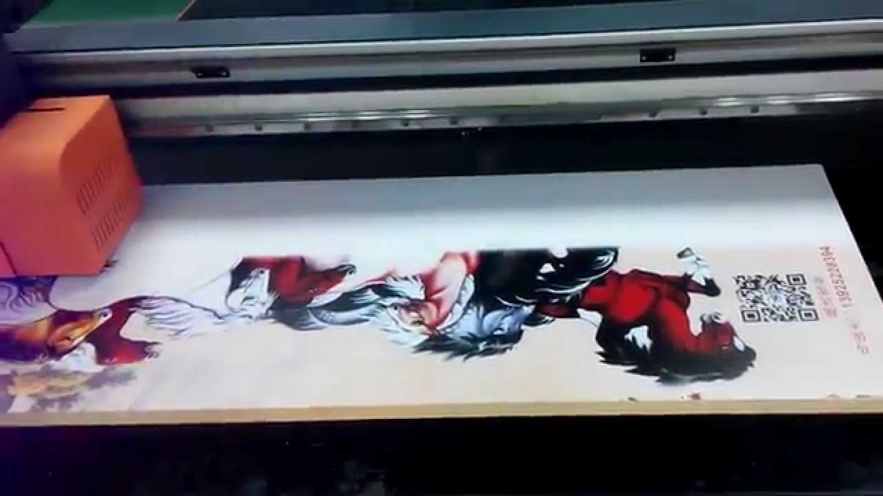 Fast speed MDF uv printing printer MDF flatbed uv printer mahchine with ...