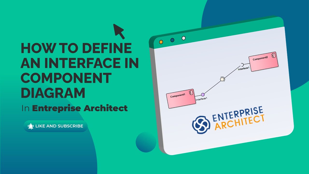 How to Define an Interface in Component Diagram | Entreprise Architect ...