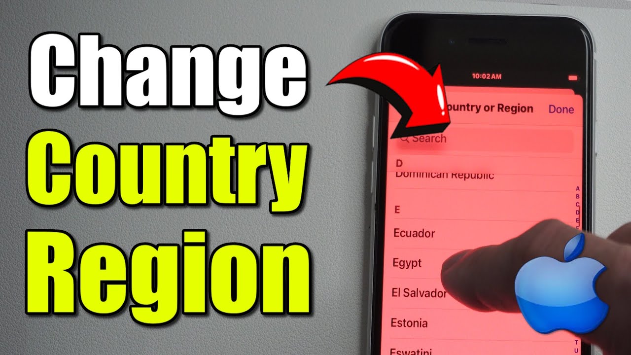 How to Change the Country or Region on Apple Store on iPhone (Best ...
