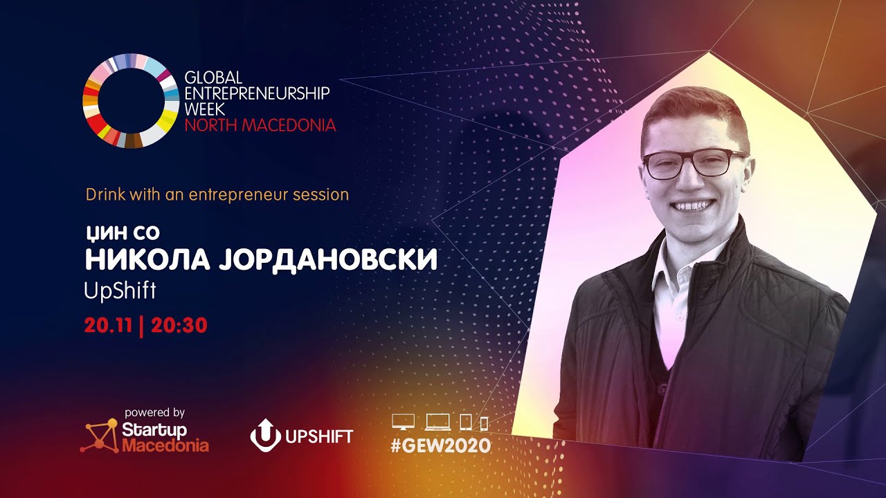 Gin with Nikola Jordanovski from UpShift | Drink with an entrepreneur ...
