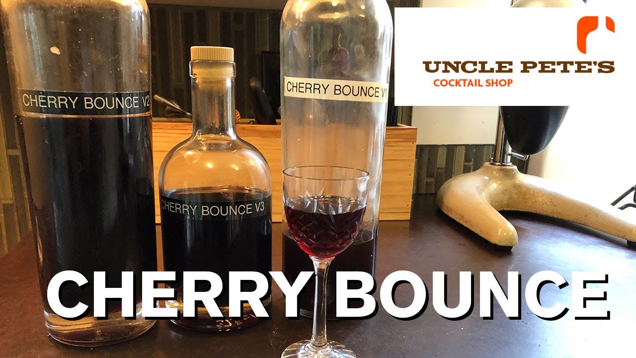 What to do with all those cherries? Cherry Bounce! - YouTube