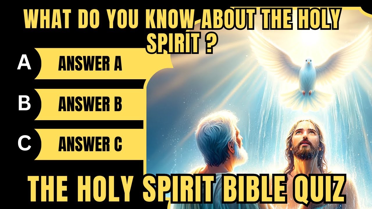 BIBLE QUIZ | THE HOLY SPIRIT QUIZ - YouTube