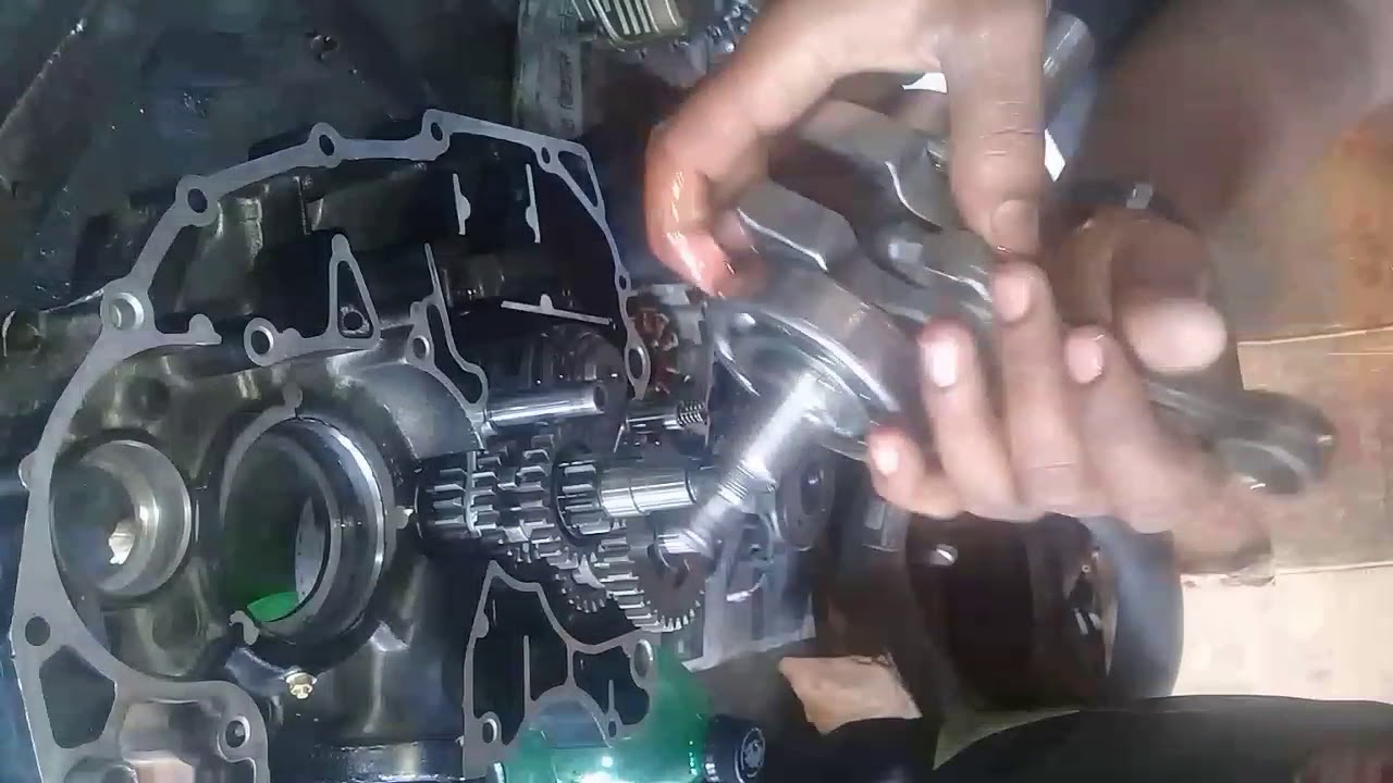Pulsar 200ns gearbox transmission by Manoj Gupta - YouTube