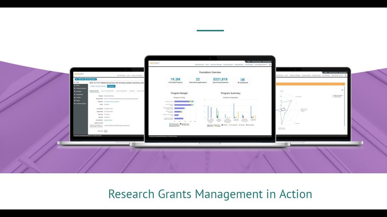 SmartSimple Cloud for Research Grants Management - YouTube